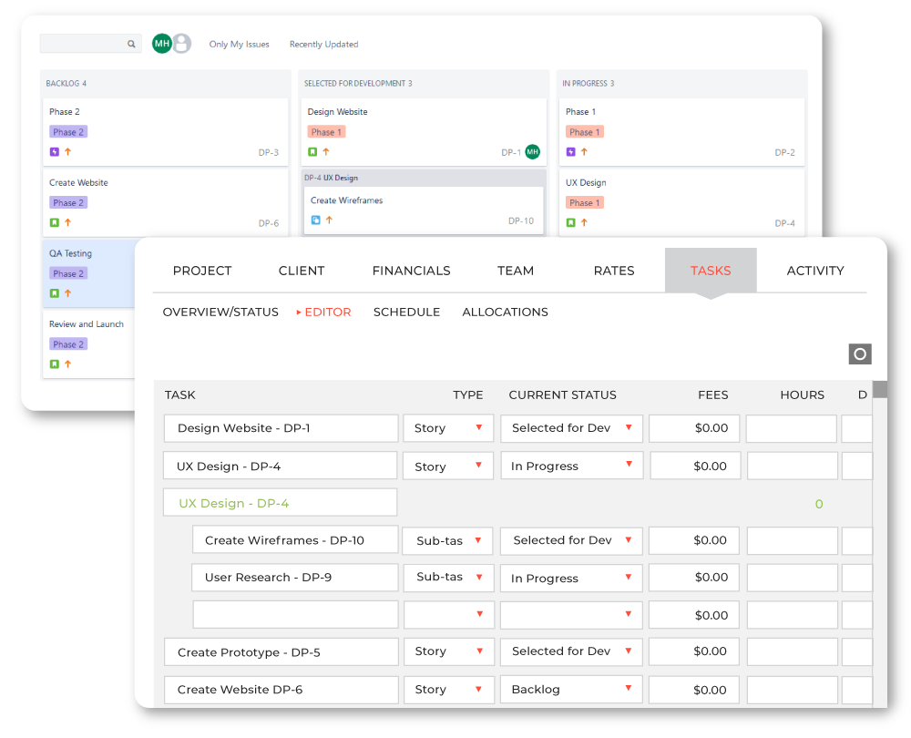 Integrations: Jira | BigTime Software