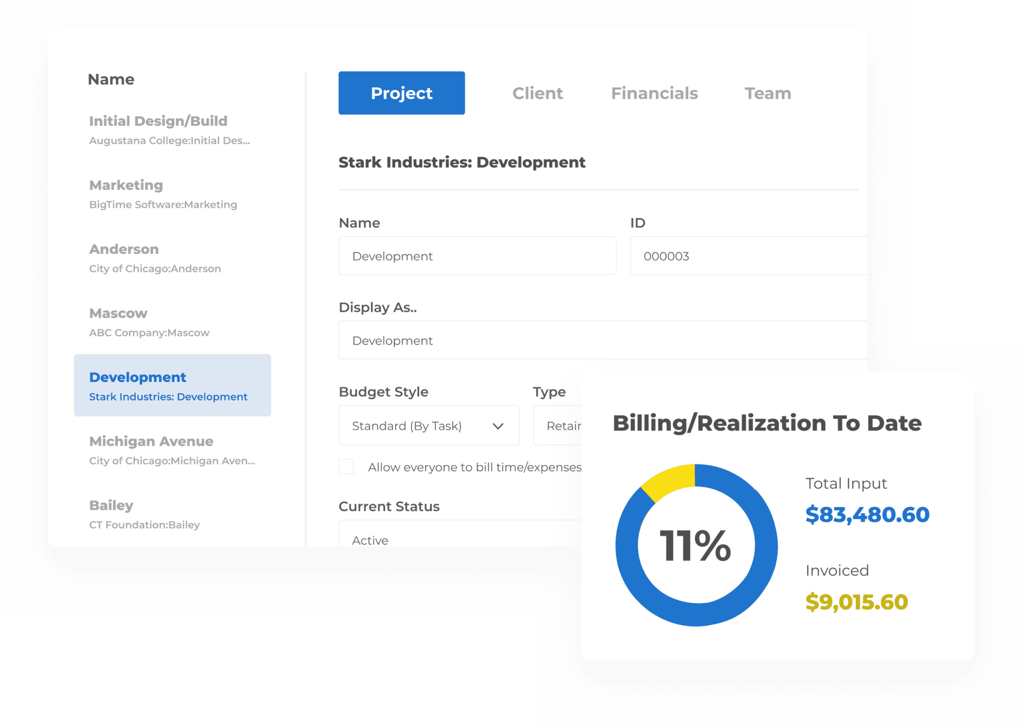 Project Management Software Bigtime