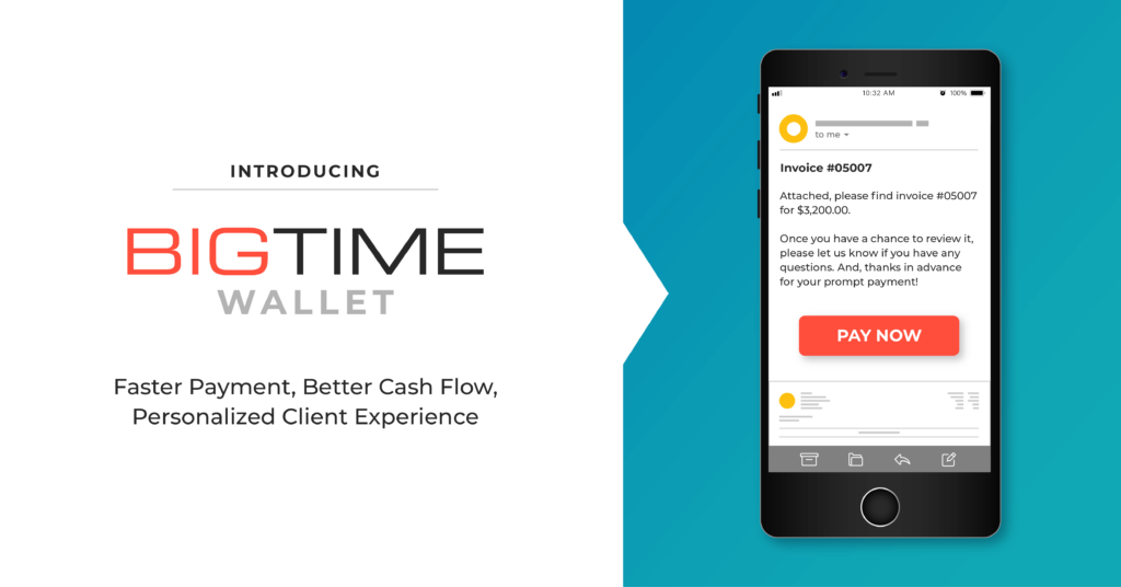 BigTime Software Introduces Secure, Integrated Payment