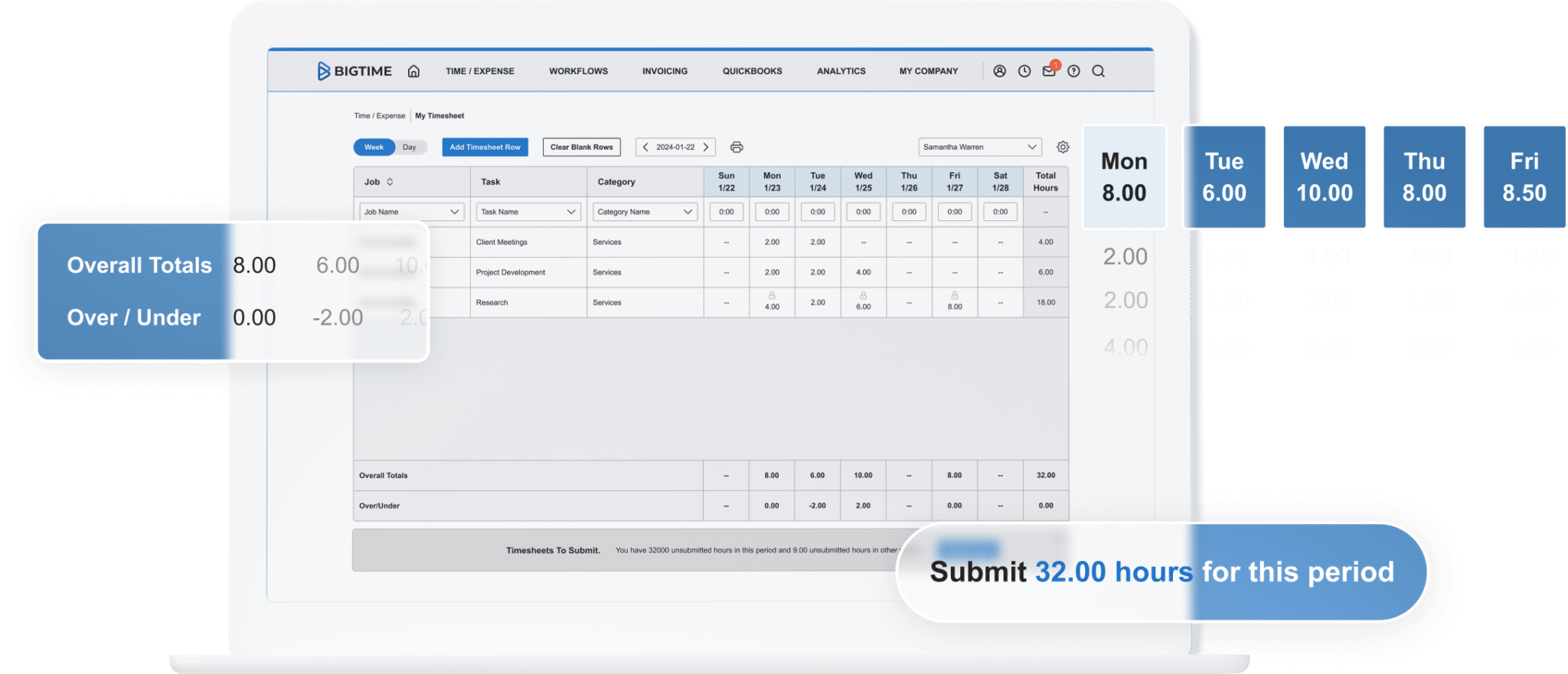 Time and Expense Tracking Software | BigTime