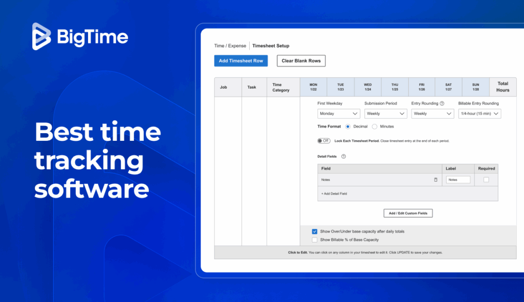 Jira Timesheets: How to Create Timesheets in Jira? | BigTime Software