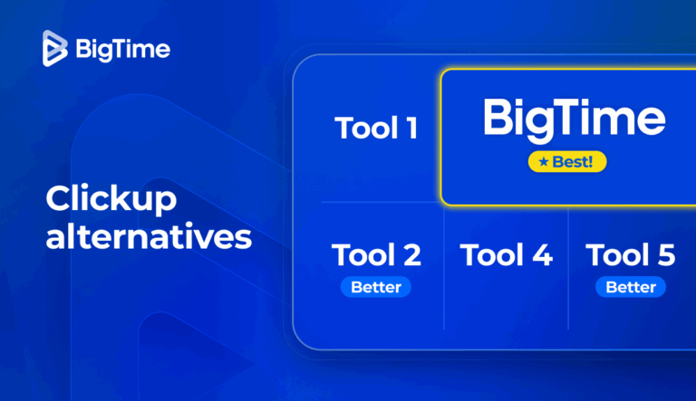Top 10 ClickUp Alternatives for Smarter Project Management | BigTime Software