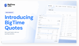 BigTime Professional Services Automation Software